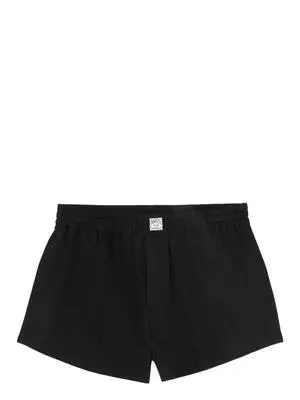 MAISON MARGIELA Elasticated-waistband Shorts - Black