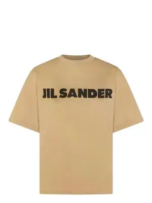 JIL SANDER Logo-print T-shirt - Neutrals
