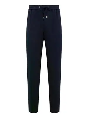 Peserico Drawstring Track Pants - Blue