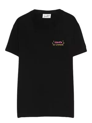 MC2 SAINT BARTH Emilie T-shirt - Black