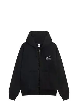 Nike X Stüssy Zip Hoodie - Black