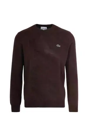 Lacoste Crew Neck Sweatshirt - Brown