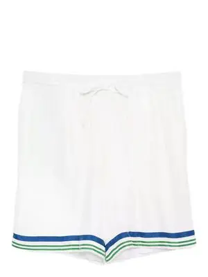 CASABLANCA Silk Twill Drawstring Short
