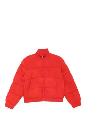 Guest In Residence Quilted Puffer Jacket Red