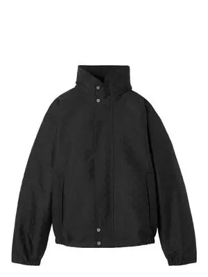 Gucci Reversible Cotton Ripstop Zip Jacket - Black
