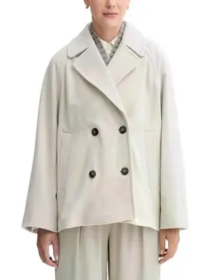 Marc O'polo Double-breasted Coat - Neutrals