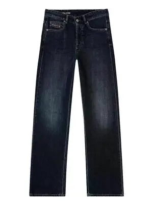 DIESEL® 1971 D-sent-s1 Shaded Embroidered Jeans - Blue