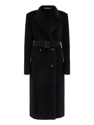 Tagliatore Double-breasted Coat - Black