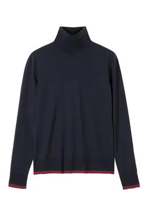 GUCCI Fine Knit Wool Turtleneck