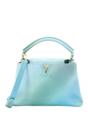 LOUIS VUITTON Candy Capucines Bb Satchel Ombre Taurillon Leather - Blue