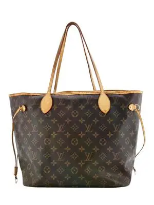 LOUIS VUITTON Neverfull Monogram Canvas Mm Tote - Brown