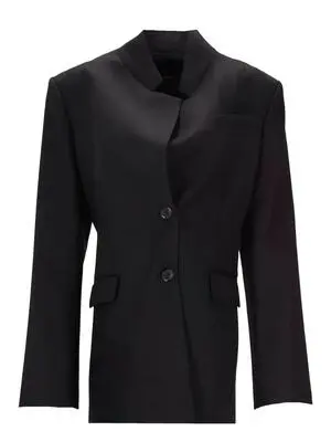 Pinko Button Blazer - Black