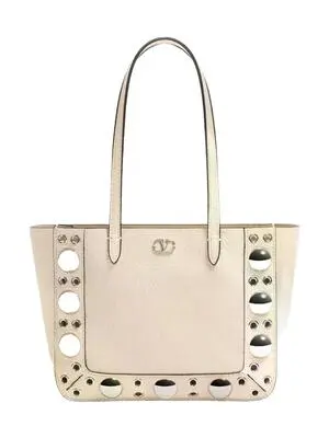 Valentino Garavani Stud-embellished Tote - Neutrals
