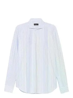 DELL'OGLIO Striped Shirt - Blue