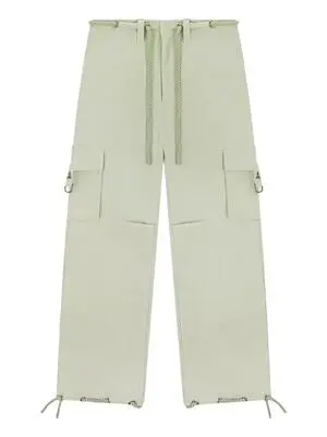 Manière De Voir Ripstop Parachute-style Cargo Pants - Green