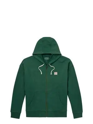 Polo Ralph Lauren Cotton-jersey Zip-up Hoodie - Green