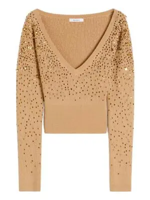Max Mara Wool And Cashmere Sweater - Camel