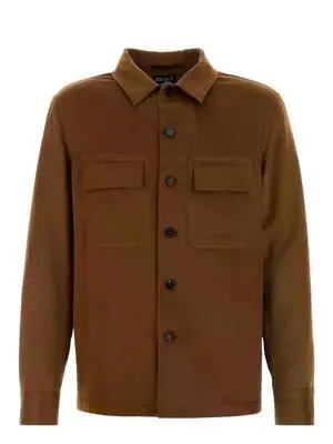 Zegna Flap-pockets Shirt - Brown
