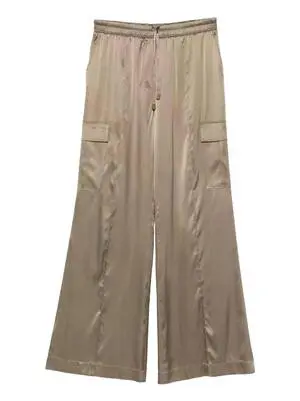 TOM FORD Satin Trousers - Green