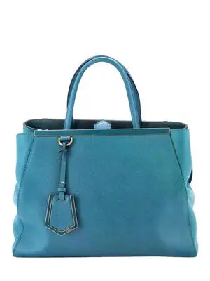 Fendi 2jours Medium Tote Bag - Blue