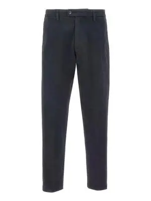 RE-HASH Ariberto Buttoned-pocket Chino Trousers - Blue