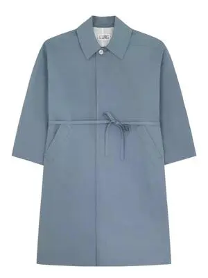 MAISON MARGIELA Tie-waist Coat - Blue