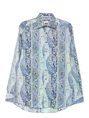 Etro Paisley-print Shirt - Blue