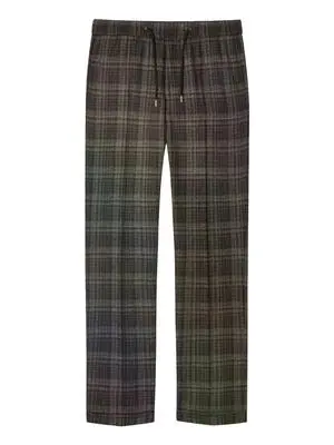 Paul Smith Checked Trousers - Brown