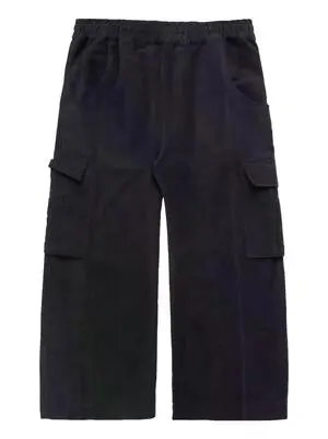 NICHOLAS DALEY Side-pockets Cargo Pants - Blue