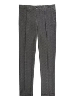 SLOWEAR Mélange-effect Tailored Trousers - Grey