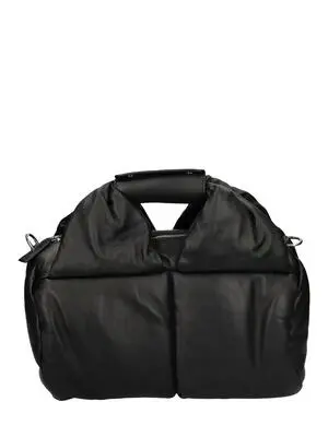 VIC MATIE Panelled Padded Tote Bag - Black