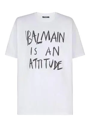 Balmain Printed T-shirt - White