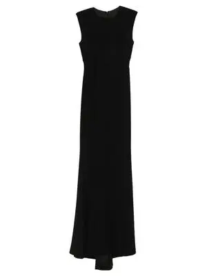 SILK LOVE & LACE Paloma Maxi Dress - Black