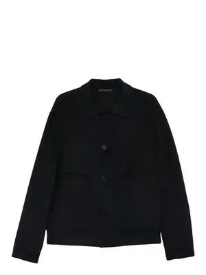 LOW BRAND Button-up Jacket - Blue
