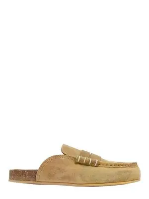 JW Anderson Stitch-detail Mules - Neutrals