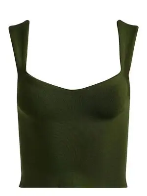 Alice + Olivia Edin Tank Top - Green