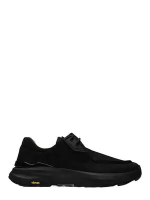 REFERENC Round Toe Sneakers - Black