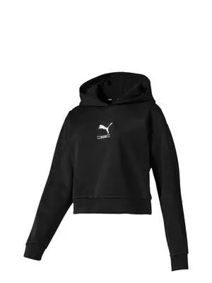 PUMA Nu-tility Jersey Hoodie - Black