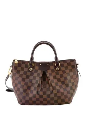LOUIS VUITTON Siena Handbag Damier Pm Satchel - Brown