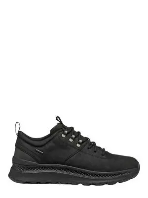 Geox Spherical Lace-up Sneakers - Black