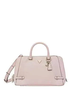 Guess Top Handle Charm Satchel - Pink
