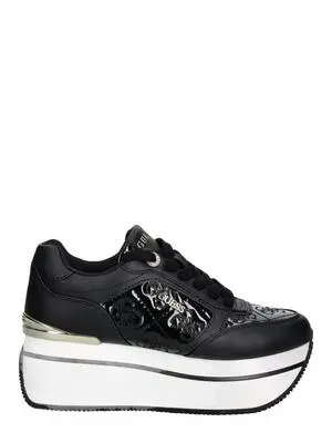 GUESS Embossed Platform Sneakers