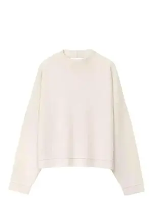 Iris Von Arnim Drop-shoulder Sweater - Neutrals