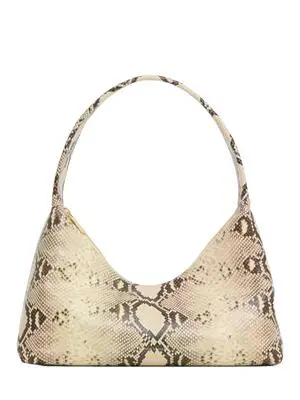 MANSUR GAVRIEL Candy Snakeskin Tote Bag - Neutrals