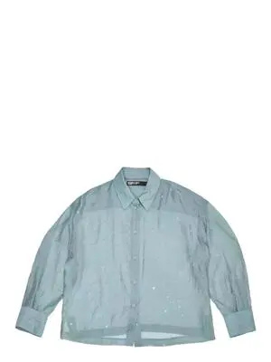 Bimba Y Lola Embellished Buttoned Shirt - Blue