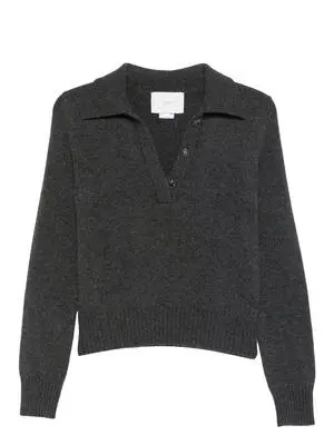 VANISÈ Polo-Collar Sweater
