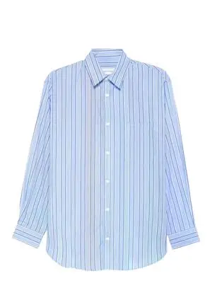 Matteau Striped Classic Shirt - Blue