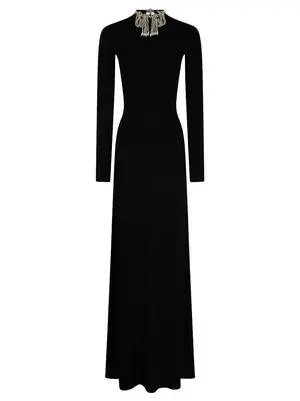 Rabanne Backless Maxi Dress - Black