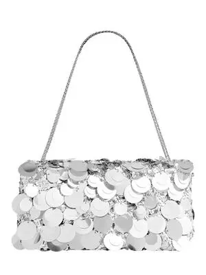 Rabanne Sequin Shoulder Bag - Silver