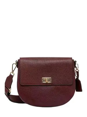 Geox Flavie Turn-lock Crossbody Bag - Red
